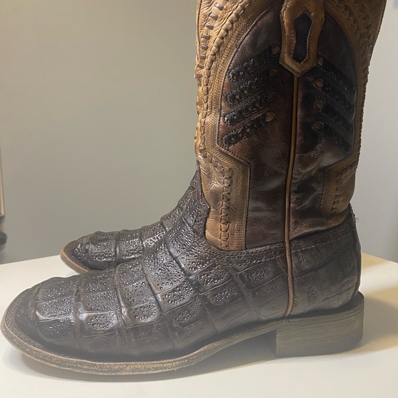 Corral | Shoes | Corral Cowboy Boots Caiman Leather | Poshmark
